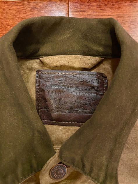 Vintage Levis X Filson Tin Cloth Trucker Jacket Medi Gem