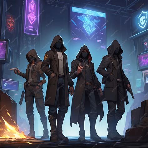 Premium Photo Hacker Gangs Unleashed Exploring Hacker Group