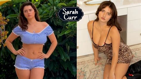 Sarah Curr Very Beautiful Fashion Model And Instagram Star