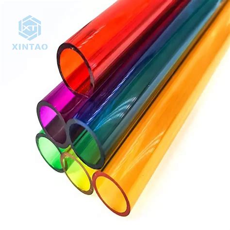 High Quality Opal White Acrylic Tube Coloured Acrylic Pipe Customized