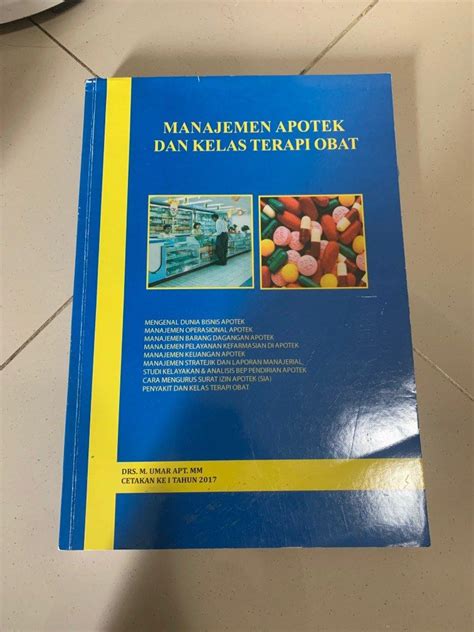 Manajemen Apotek Buku And Alat Tulis Buku Di Carousell