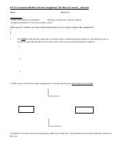 The Macro Economy Factor Markets Economic Systems And Course Hero