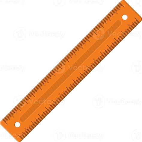Plastic Measuring Ruler 35774274 Png