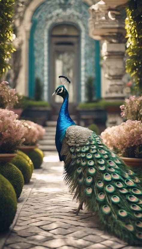 Art Deco Peacock Wallpapers For Iphone Download Free Images Widgetclub