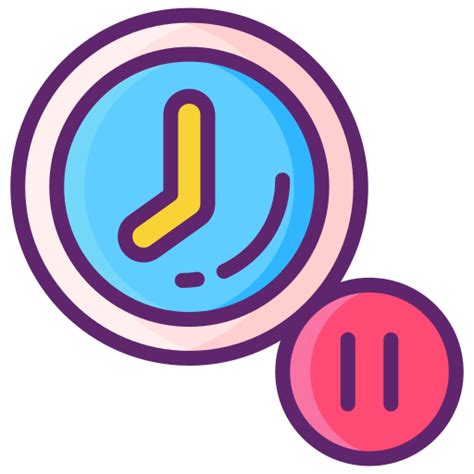 Procrastination Flaticons Lineal Color Icon