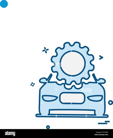 Car Workshop Icon Design Vector Stock Vector Image And Art Alamy