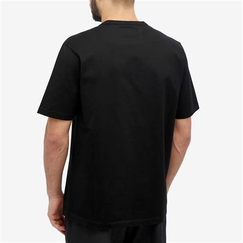 Cp Company 302 Mercerized Jersey Twisted British Sailor T Black