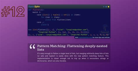 You Can Use 310s New Structural Pattern Matching Feature To Easily