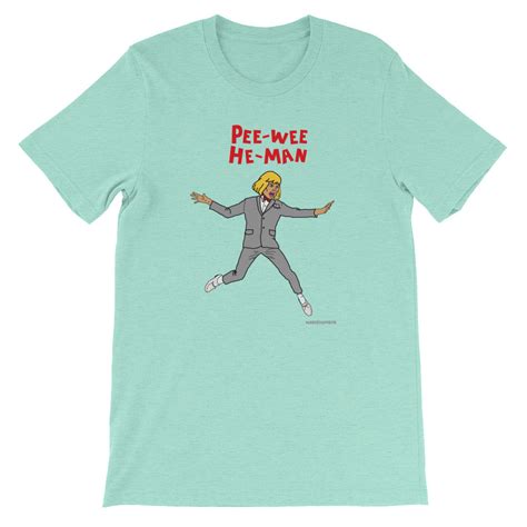 Pee Wee He Man Short Sleeve Unisex T Shirt Madebyjimbob