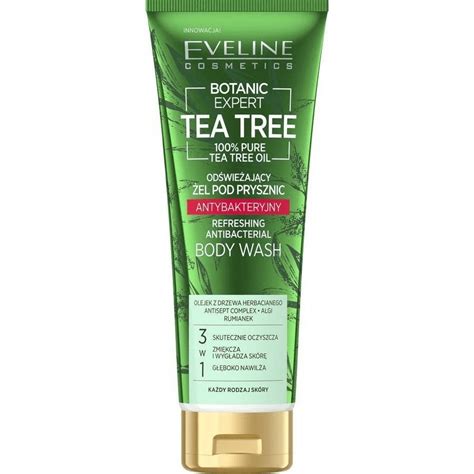 Eveline Cosmetics, Botanic Expert Tea Tree, żel pod prysznic, 250 ml ...