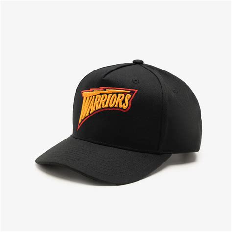 Mandn Hardwood Classics Wordmark Mvp Snapback Golden State Warriors Hoops Heaven