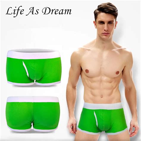 Lad Men Underwear Boxers Print Sexy Men Boxer Male Cuecas Man