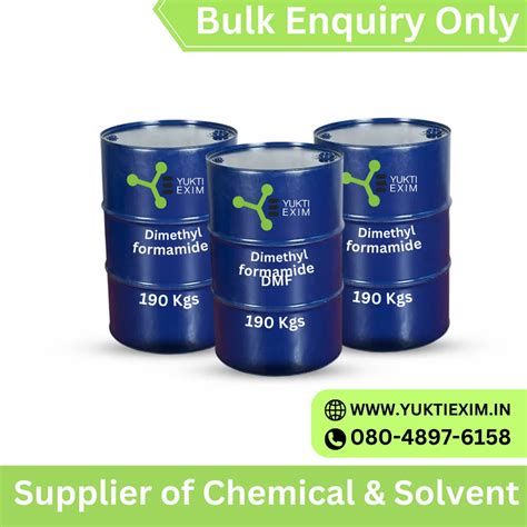 Dimethylformamide Dmf Solvent Packaging Size 200 L At ₹ 70litre In
