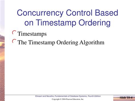 PPT Concurrency Control Techniques Two Phase Locking Timestamp