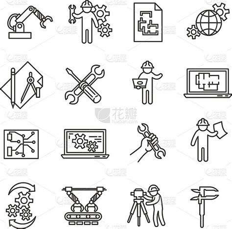 工程图标集。