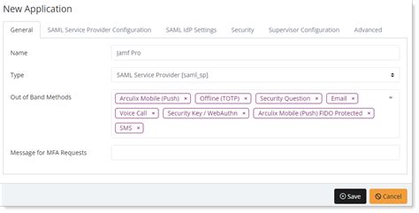 Jamf Pro SAML Integration