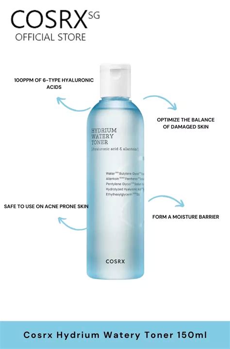 Buy Cosrx Cosrx Hydrium Watery Toner 150ml 2023 Online Zalora Singapore