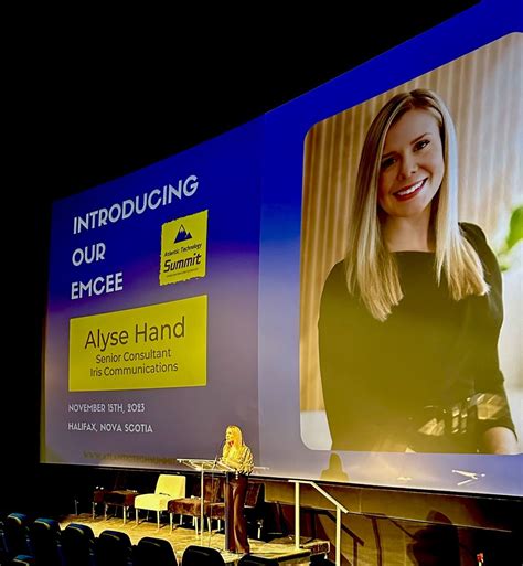 As Our Colleague Alyse Hand Experienced Yesterday Atlantic Canadas Tech Sector Is Alive And