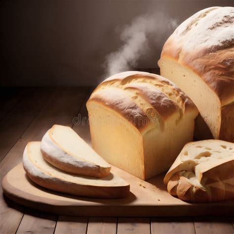 Artisanal Bread With A Flaky And Slightly Crunchy Crust And Fluffy