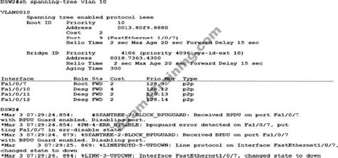 An Engineer Entered The No Spanning Tree Bpduguard Enable On Interface Fa1 0 7command Which