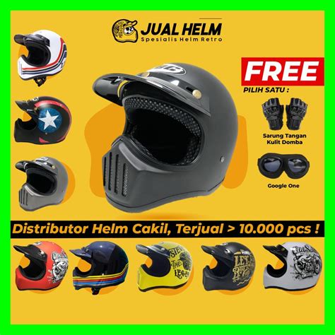 Jual Helm Cakil Free Goggle Promo Terbatas Helm Hbc Cakilhelm