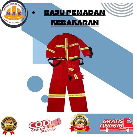 Jual Baju Safety Pemadam Kebakaran Baju Damkar Seragam Pelindung