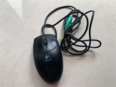 Logitech Mouse Wired With Ps2 Port Elektronik Bagian Komputer