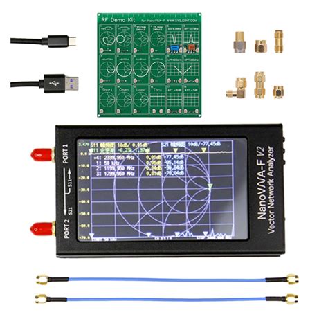 3ghz Vector Network Analyzer Antenna Analyzer With 4 3 Inch Touch Screen Measuring S Parameters