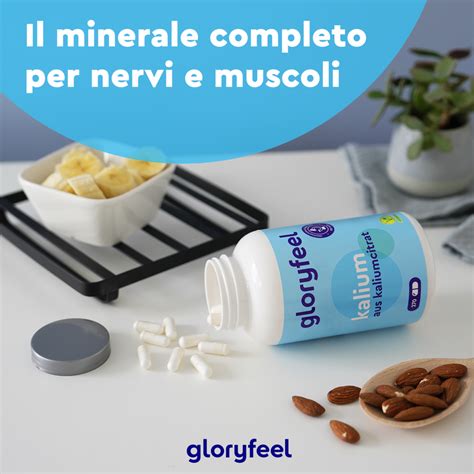 Potassio In Capsule Gloryfeel Gloryfeel Italia