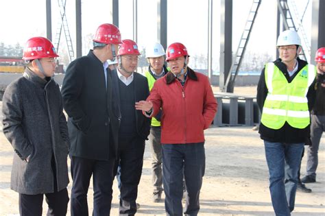 中建科技集团有限公司总经济师方宏光一行莅临公司中国建筑绿色产业园济南调研指导