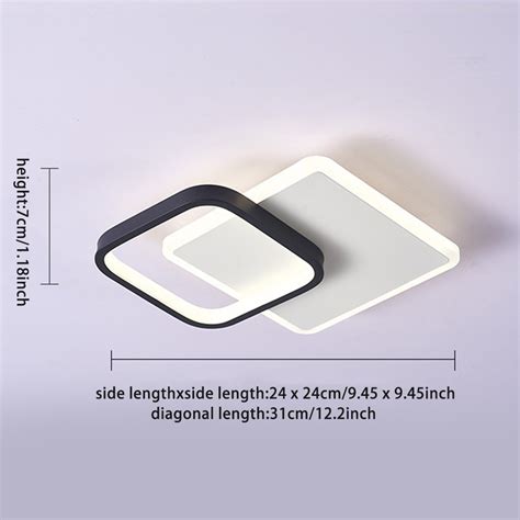 Jual 3 Warna Led Lampu Langit Langit 44w Dekorasi Rumah Ruang Tamu