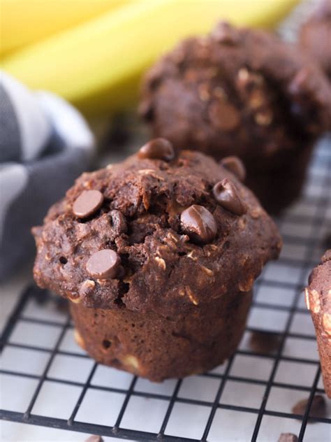 Banana Blueberry Oatmeal Muffins Hungry Hobby