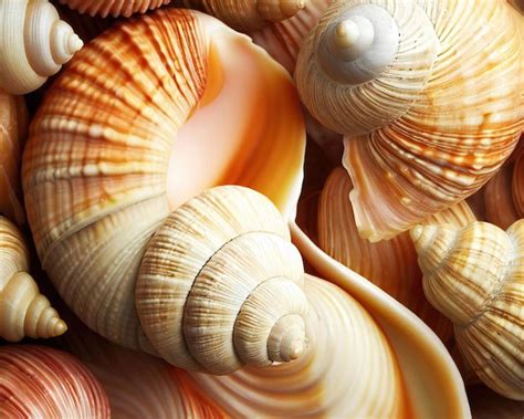 Premium Photo Conches Background