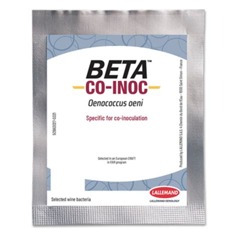 Lallemand Beta Co Inoc™ Dry Malolactic Bacteria 25 Hl 660