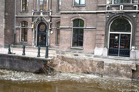Gebouwen Uva Nog Een Week Dicht Na Verzakking Kade Nieuws Nl