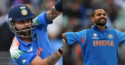 Virat Kohli Surpasses Shikhar Dhawan To Became Leading Run Getter For