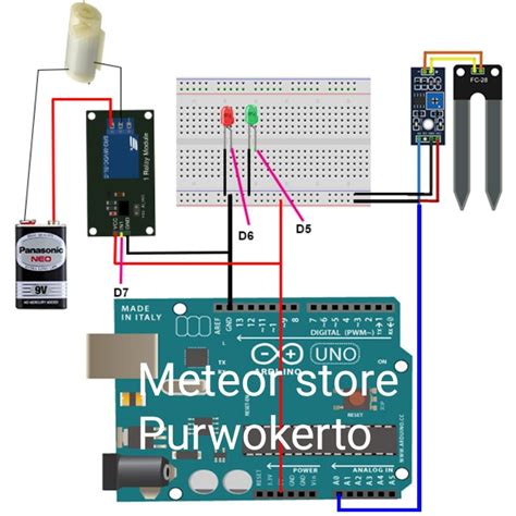 Purwokerto Robotika Jual Sistem Penyiraman Tanaman Otomatis Arduino Dipurwokerto Robotika