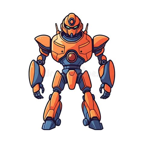 Mecha Robot 3 Stock Illustration Illustration Of Design 357189570