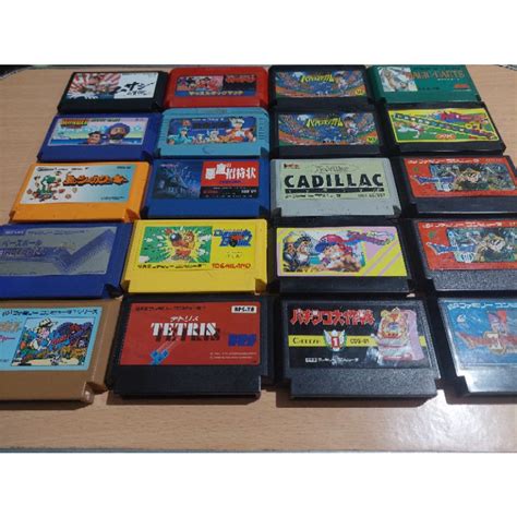 Famicom Games Assorted Shopee Philippines