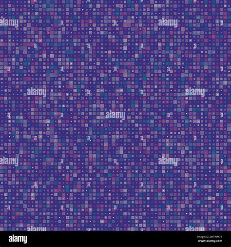 Geometric Background Stacked Square Frames In Multiple Colors Purple Blue And Dark