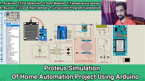 Home Automation Project Using Arduino Proteus Simulation Mytrained