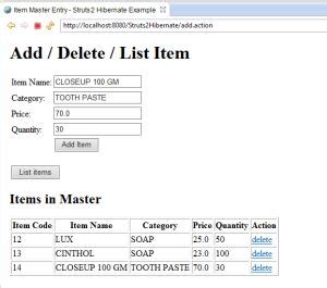 Struts2 Hibernate 4 Integration Step By Step Tutorial To Create