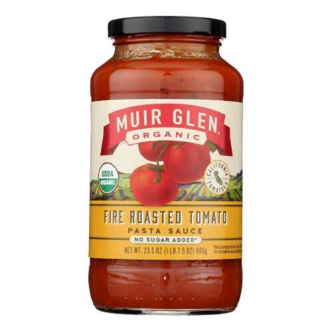 Muir Glen Fire Roasted Tomato Organic Pasta Sauce 12 Ct 235 Fz Kroger