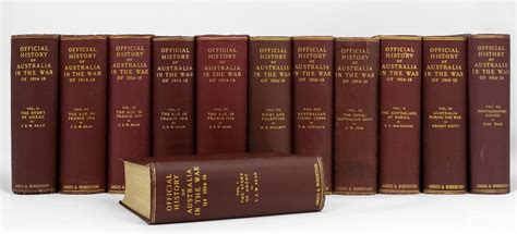 Official History Of Australia In The War 1914 1918 The Complete Twelve