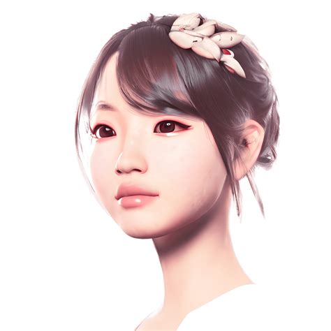 Beautiful Asian Woman Hyper Realistic And Intricate Detail · Creative