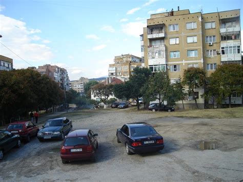 Изглед от бл 40 на кв Струмско Благоевград