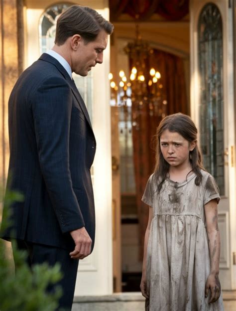 Бездомная малышка постучалась в дом к богачу и сказала всего пару слов «Папа… Реакция поpазила