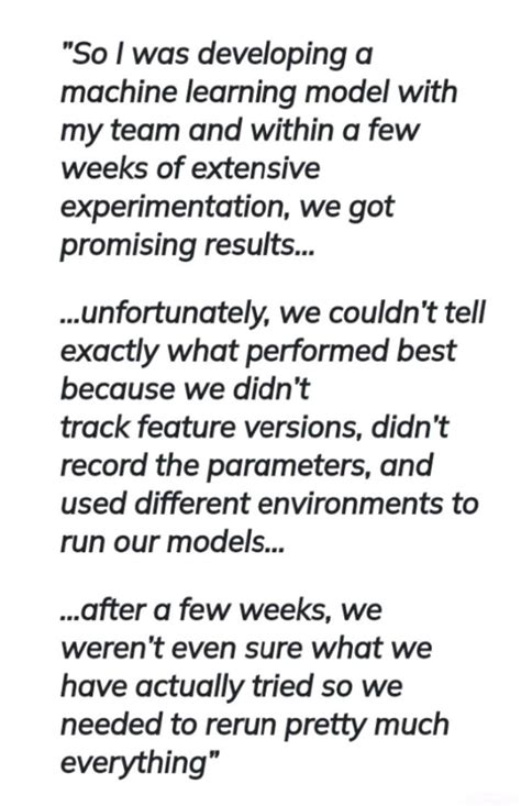 Ajay Taneja On Linkedin Mlops Machinelearning Experiments Metadata