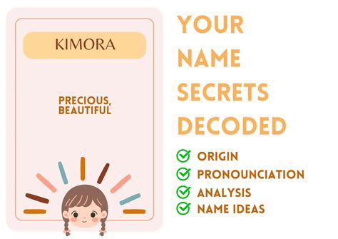 Kimora Girl Name Meaning And Pronunciation