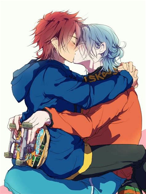 Sk8 The Infinity Langa X Reki Kiss Infinity Art Cute Anime